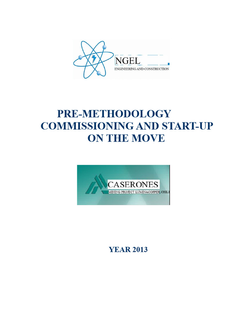 Precom and Startup Methodology | PDF