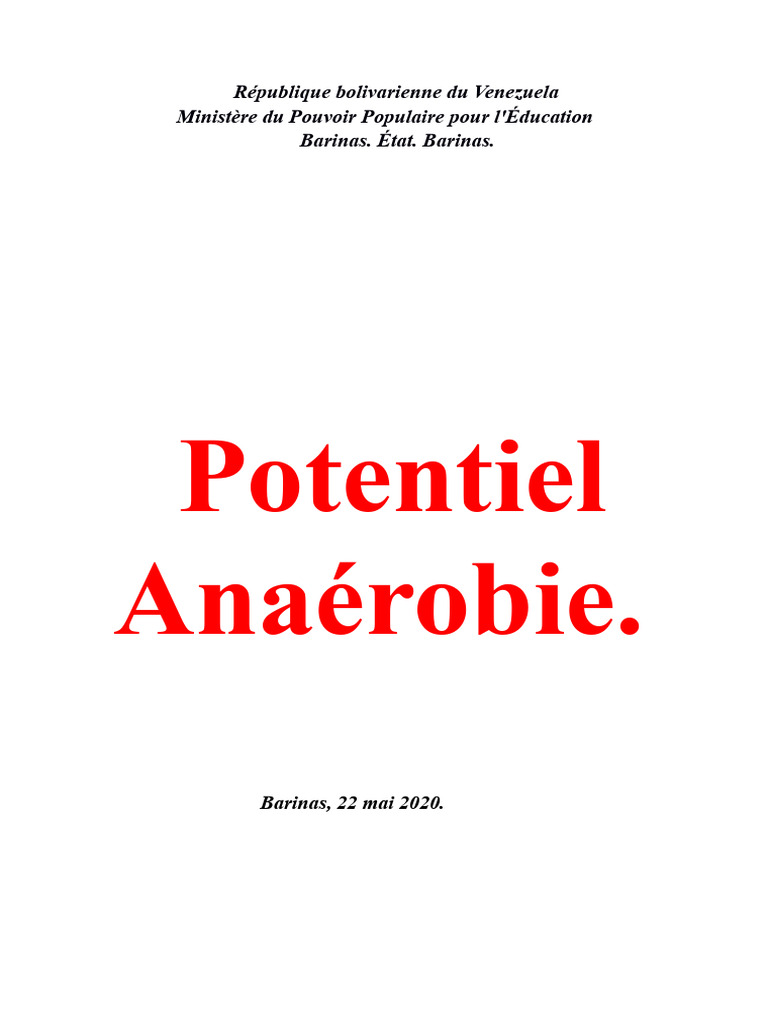 Importance de la puissance anaérobie | PDF | Muscle | Puissance (physique)