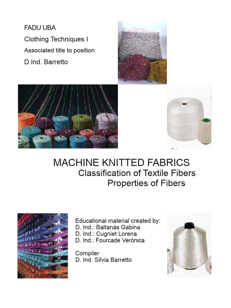 Textile Fiber Classification Guide | PDF | Wool | Textiles
