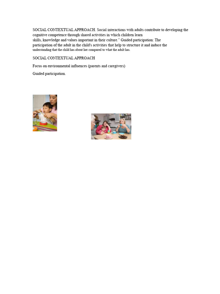 Social Contextual Approach in Learning | PDF