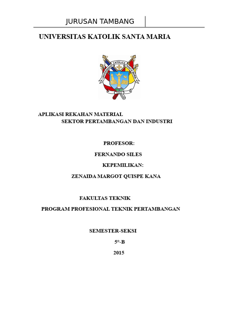 Aplikasi Rekahan Material di Pertambangan | PDF
