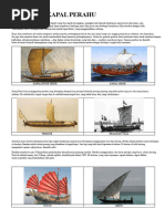 Jenis-Jenis Perahu Tradisional Indonesia | PDF | Ilmu Sosial