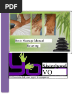Step-by-Step Full Body Massage Guide | PDF | Massage | Hand