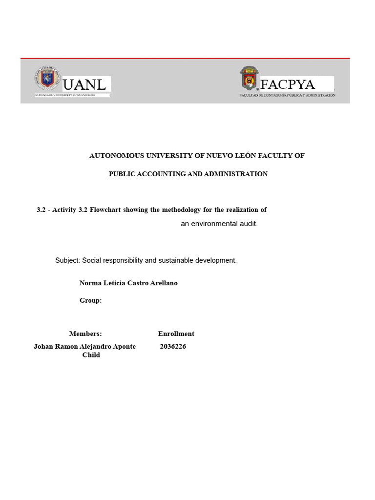 Environmental Audit Methodology Flowchart | PDF | Audit | Business