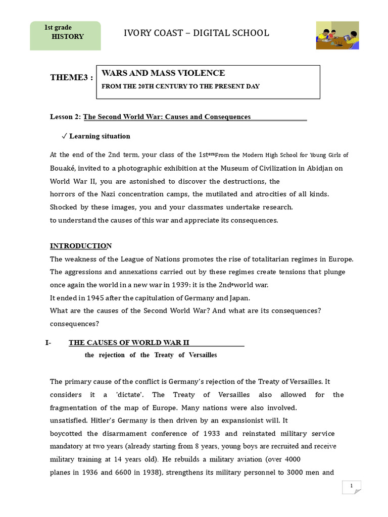 Causes and Consequences of WWII | PDF | Nazi Germany | Axis Powers