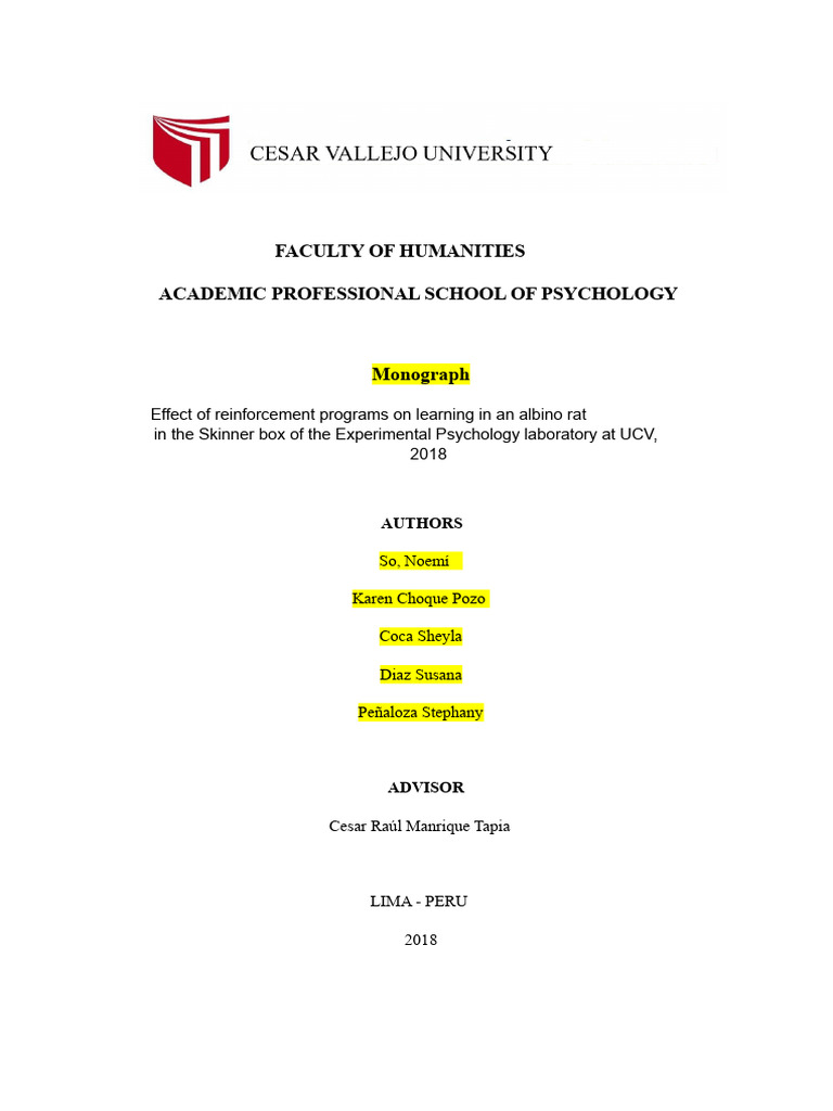 -_-SKINNER BOX RESEARCH | PDF | Reinforcement | Psychological Concepts