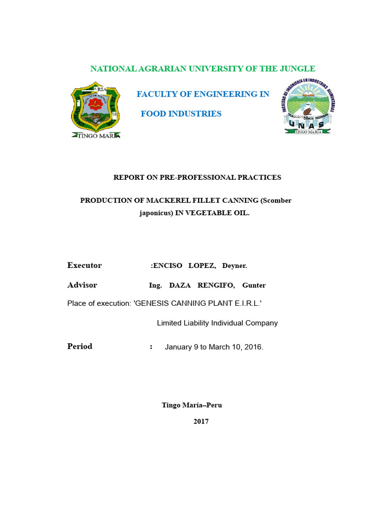 Pre-Professional Practice Report | PDF | Sterilization (Microbiology) | Tin