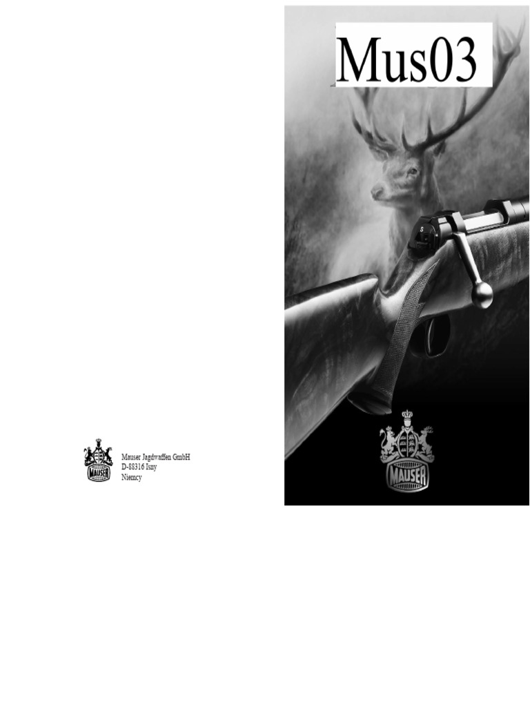 Podręcznik Mauser M03 | PDF