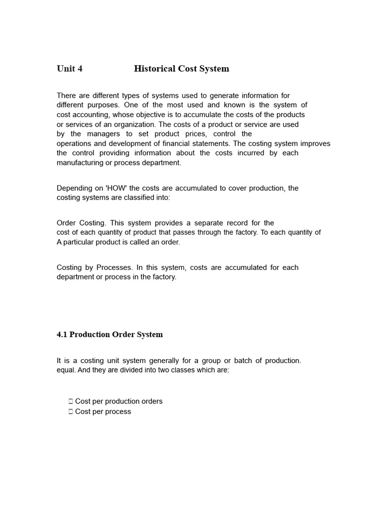 Understanding Cost Accounting Systems | PDF | System | Cost Of Goods Sold
