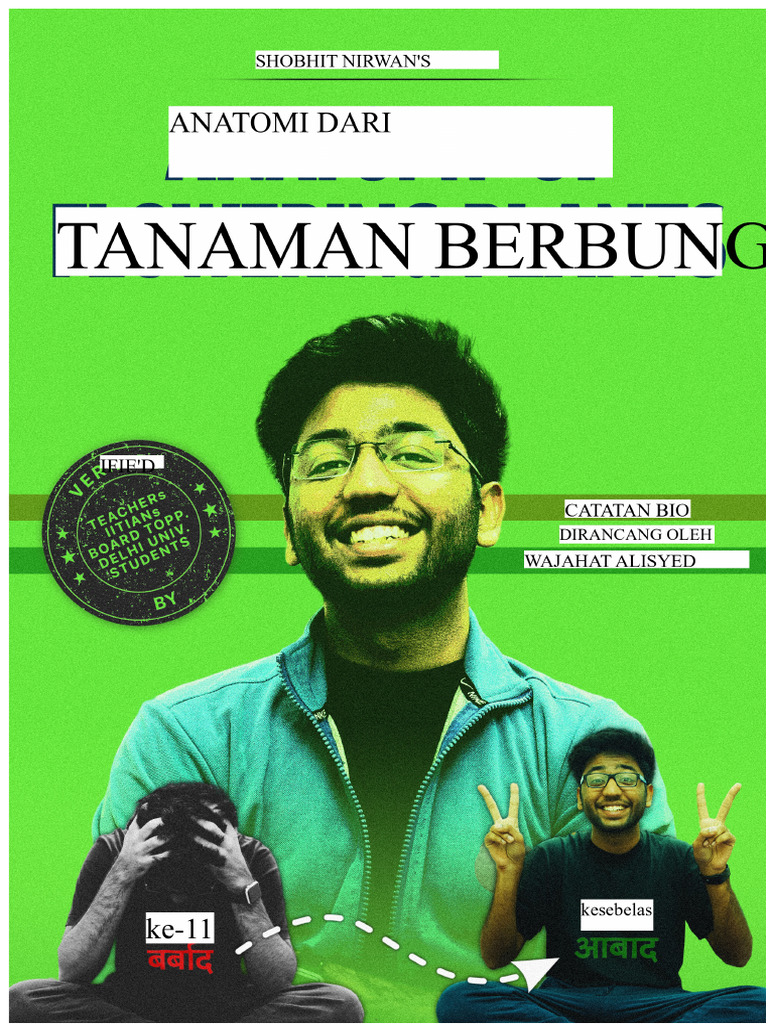 Anatomi Tumbuhan Berbunga_Shobhit Nirwan | PDF