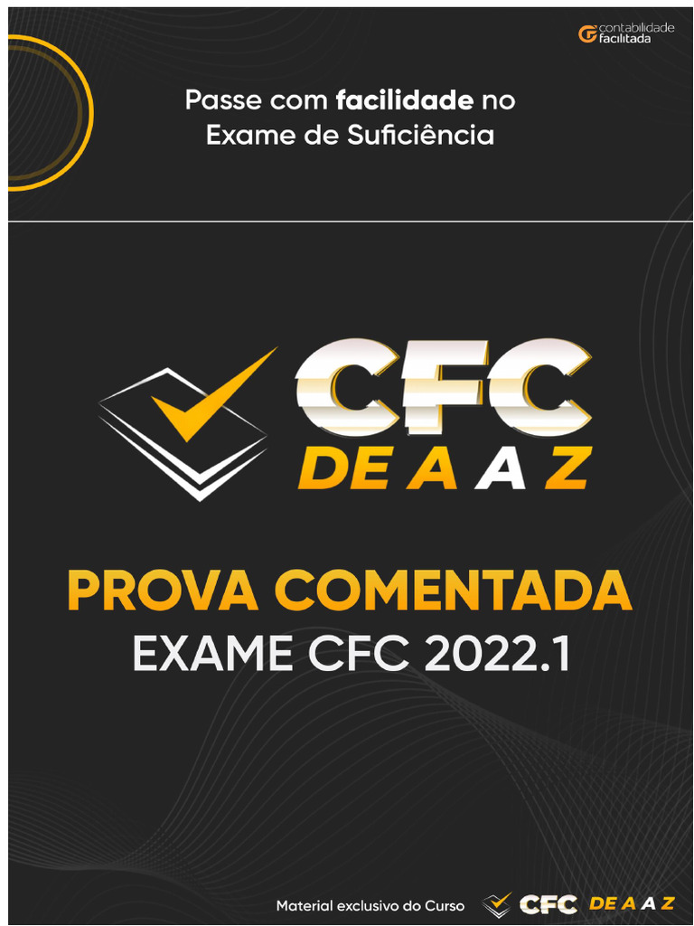 Test+Commented+-+CFC+Exam+2022 1 | PDF | Depreciation | Book Value