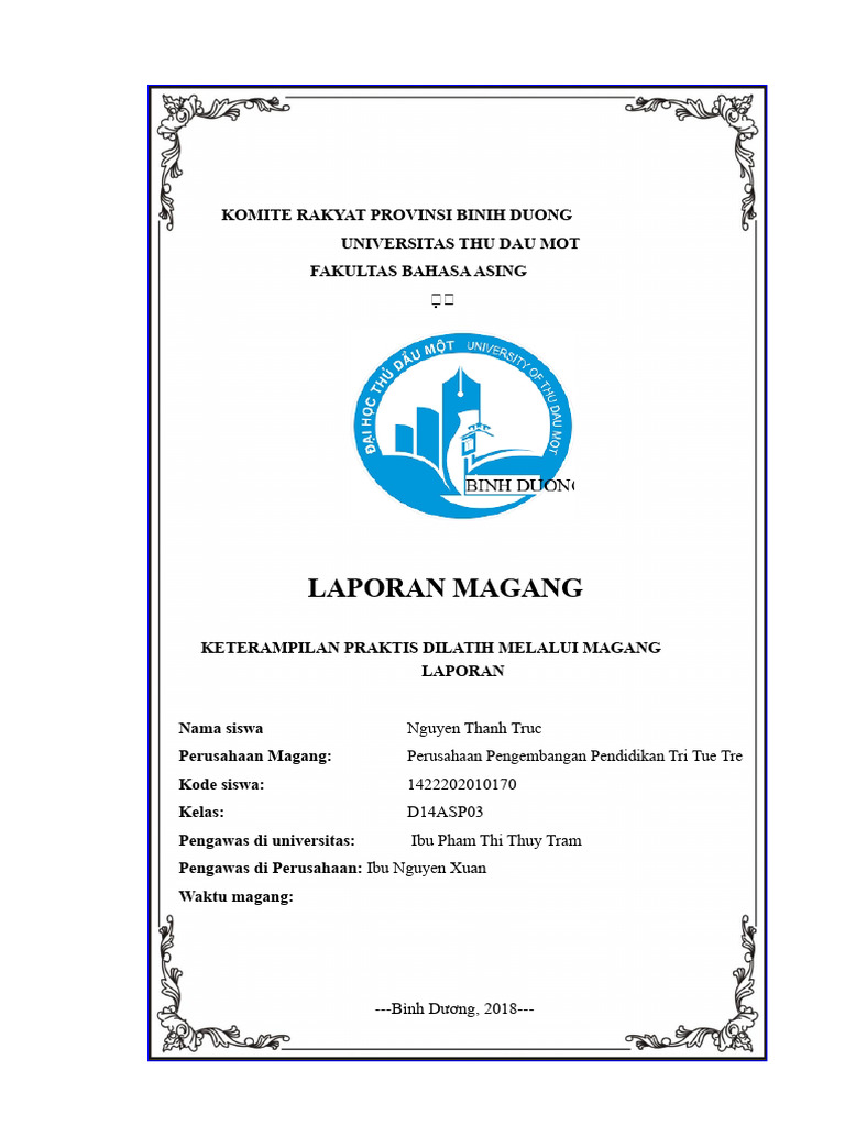 Laporan Magang | PDF