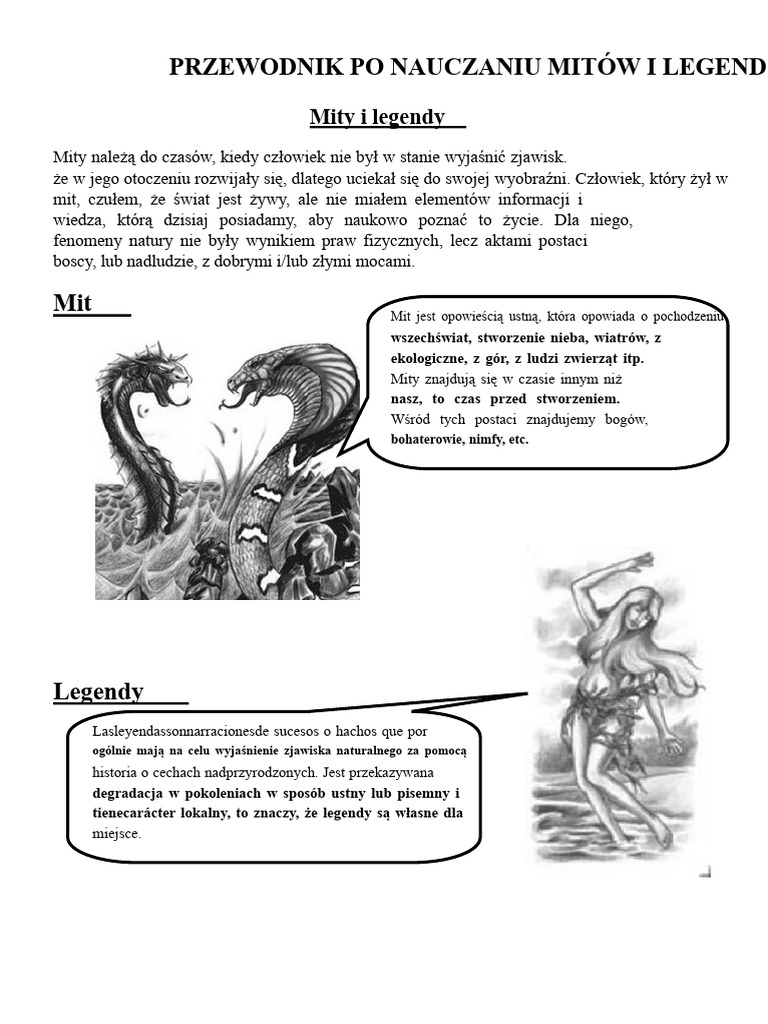 Przewodnik Po Nauce: Mity I Legendy | PDF
