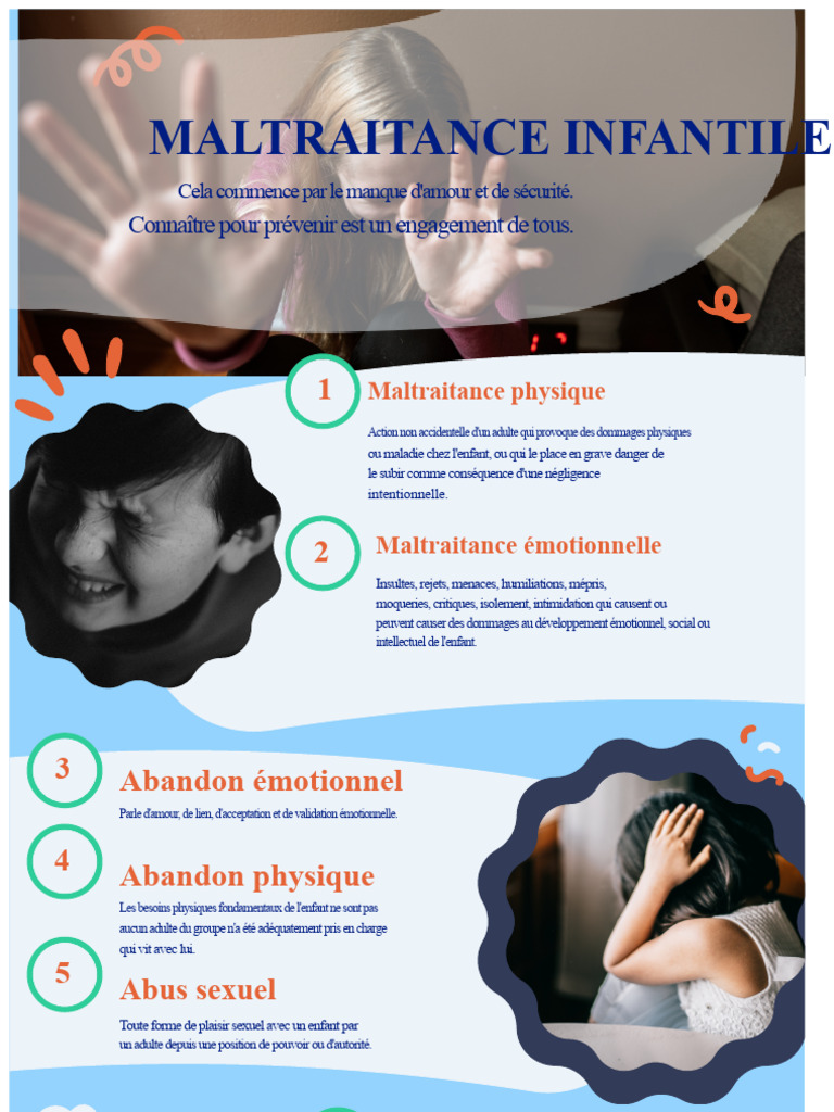 Infographie Sur La Maltraitance Des Enfants | PDF