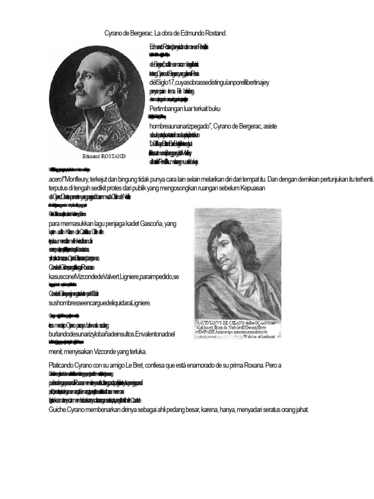 Cyrano de Bergerac | PDF