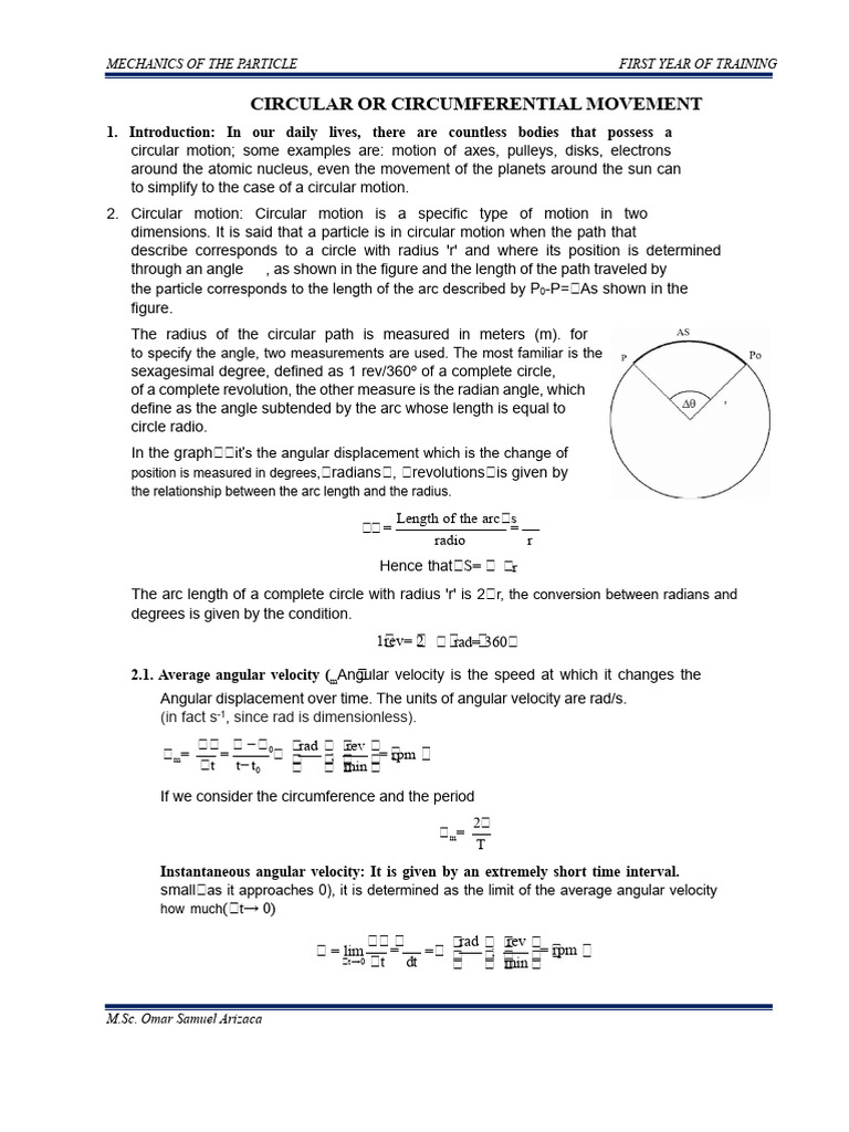 Complete Circular Motion-1 | PDF | Acceleration | Velocity