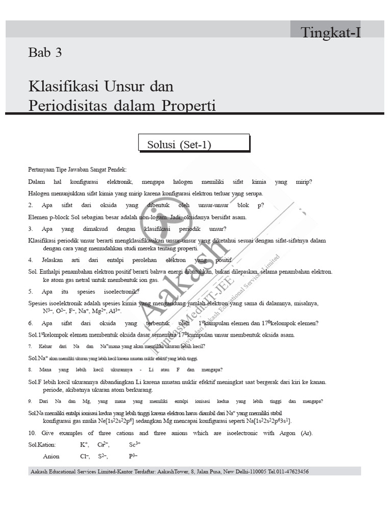 Modul Aakash Atau DPP | PDF