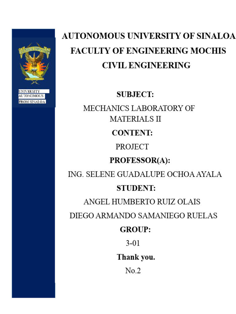 Mechanics Lab Project on Beam Design | PDF | Bending | Beam (Structure)