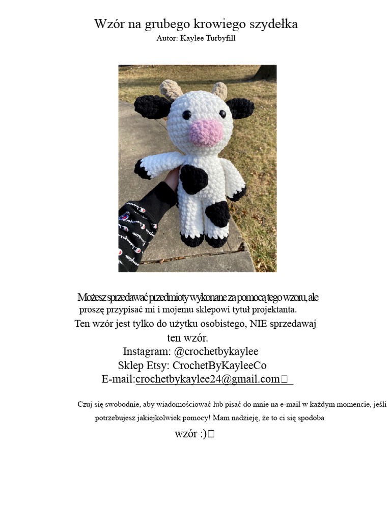 Gruby Wzór Krowy | PDF