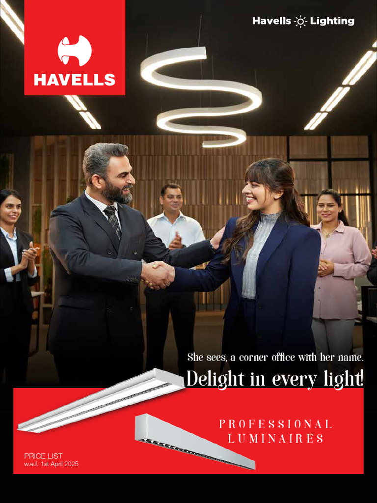 Havells LED Price List | PDF | Lighting | Light