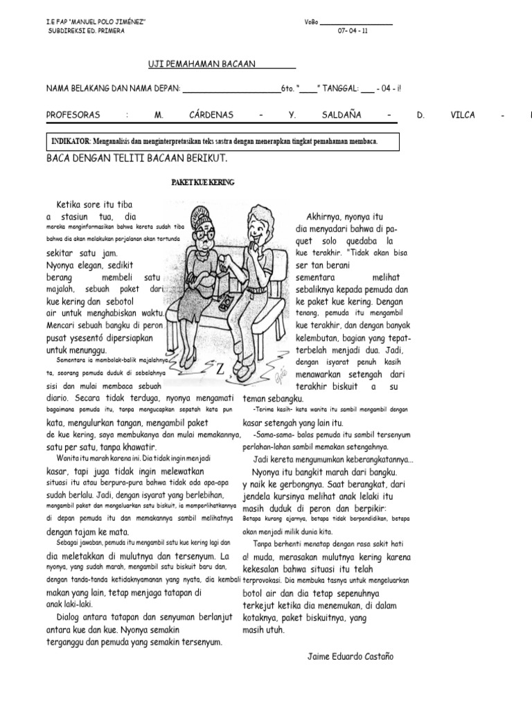 Komp. Lect. Paket Biskuit | PDF