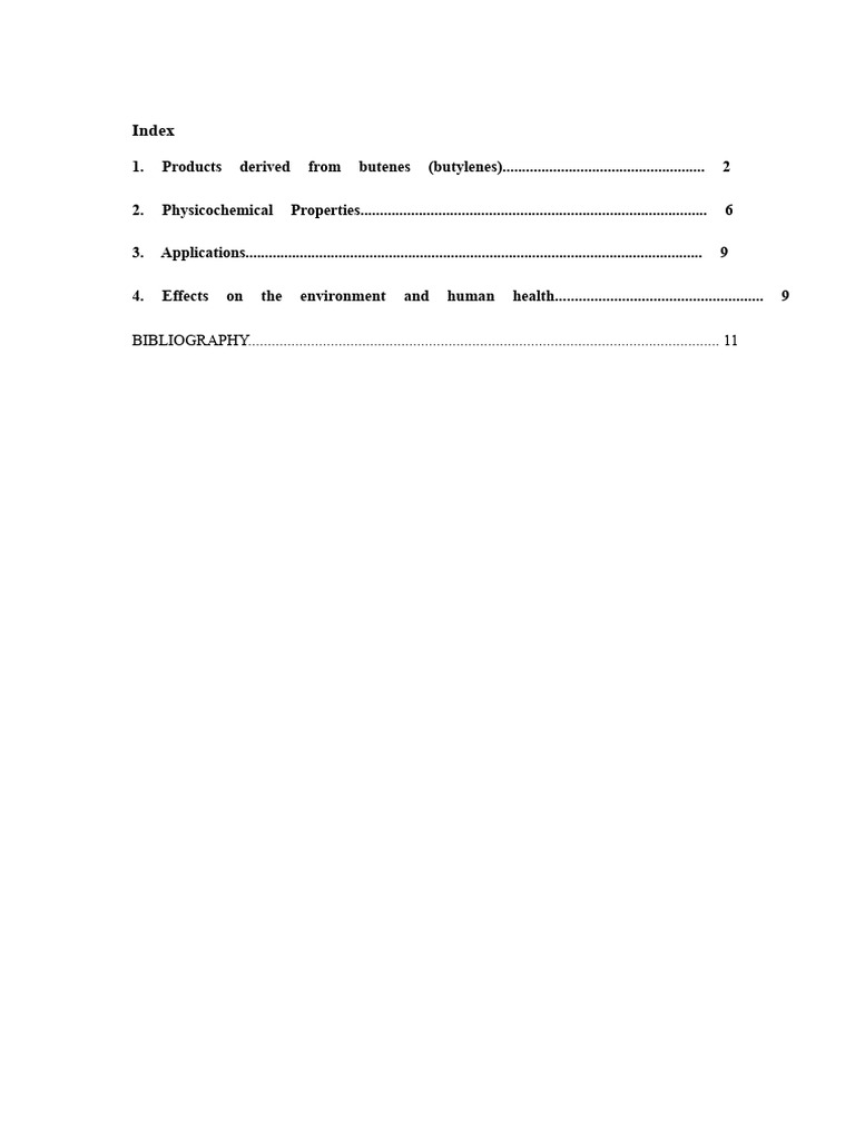 Butene | PDF | Alkene | Polyethylene