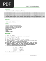 PSG Electrode Placement Guide | PDF | Electrocardiography ...