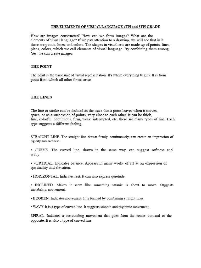 The Elements of Visual Language | PDF | Color | Vision