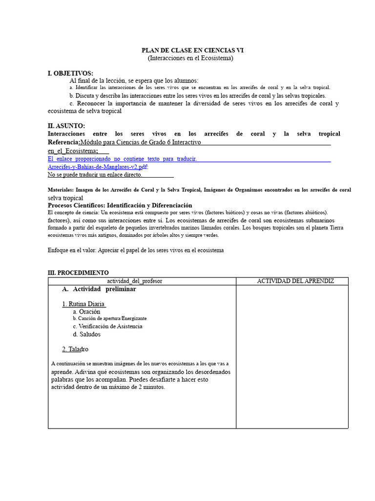 CIENCIA DLP - Interacciones Entre Los Seres Vivos en Los Arrecifes de ...