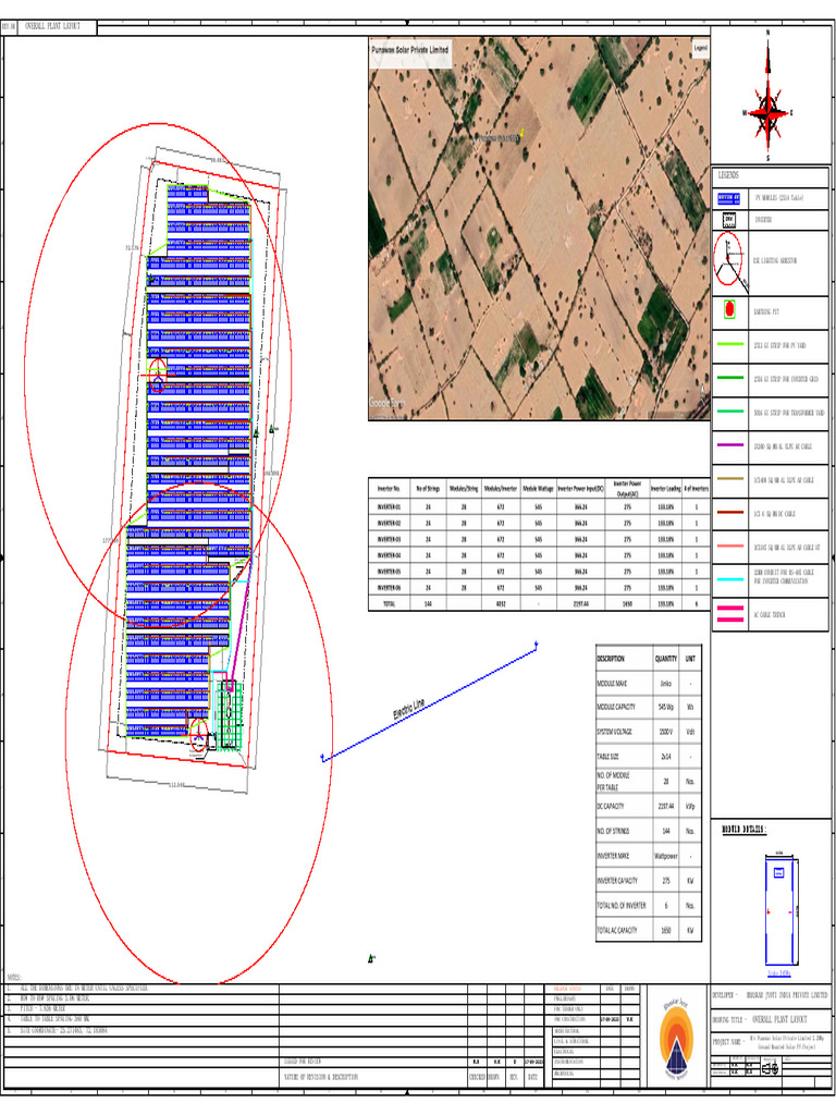 2.2MW Solar PV Project Layout | PDF