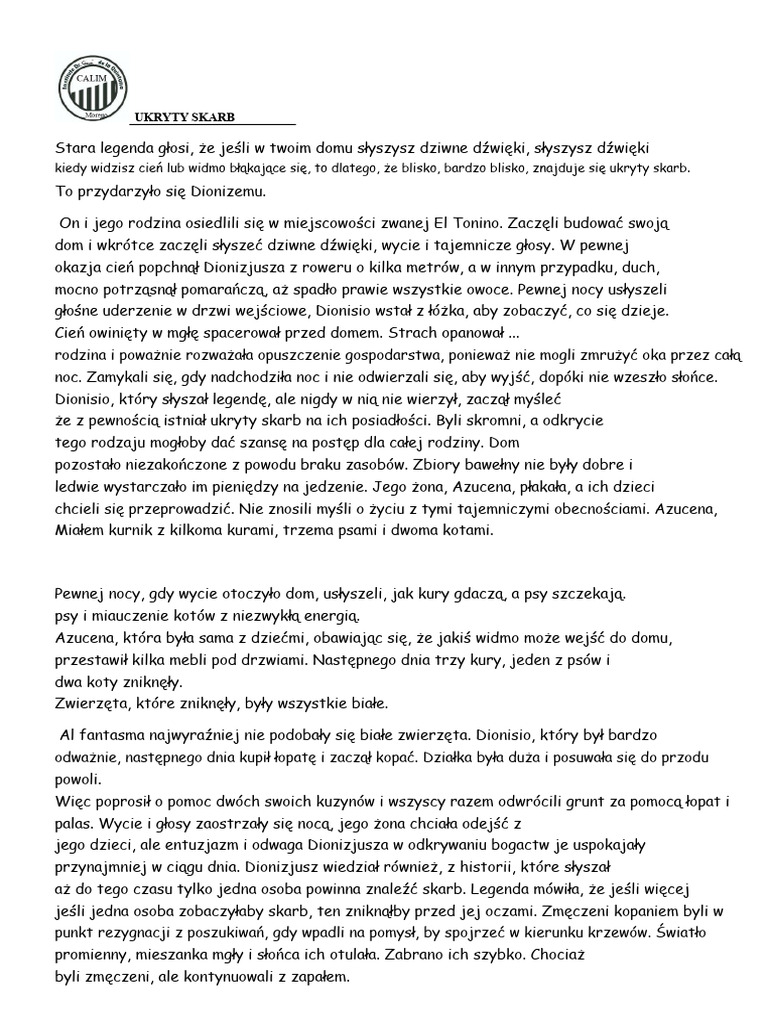 Ukryty Skarb | PDF