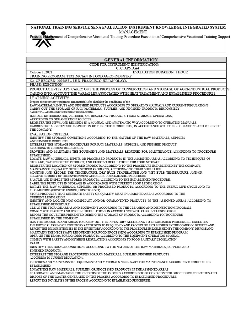 Knowledge Questionnaire - Storage | PDF | Food Preservation | Food Storage