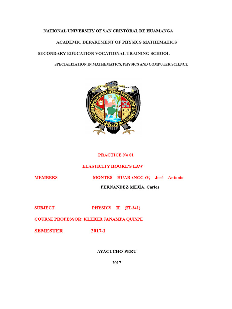 Physics Project | PDF | Deformation (Engineering) | Elasticity (Physics)