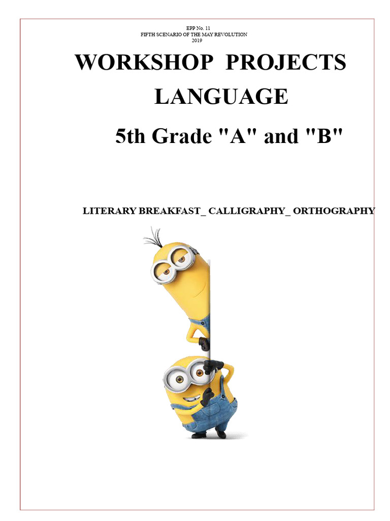 5th Grade Literary Breakfast Project | PDF | Narrative | Behavioural ...