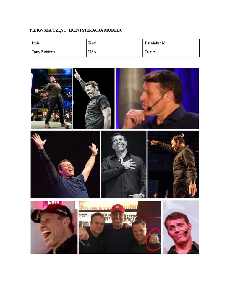 Modelowanie (Tony Robbins) | PDF