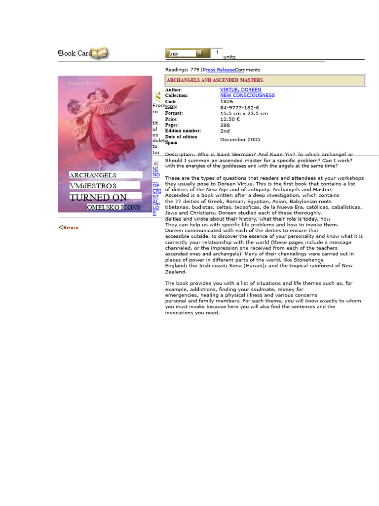 Archangels and Ascended Masters Guide | PDF | Deities | Ascended Master