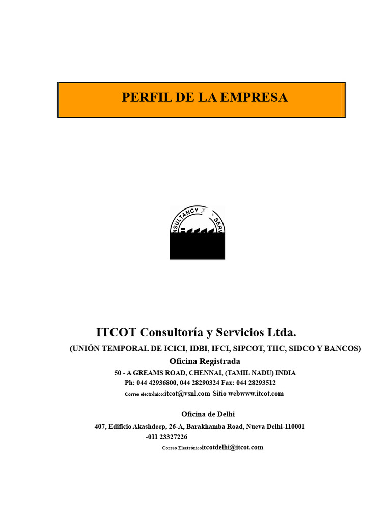 Consultoría y Servicios de ITCOT | PDF | Economias | Business