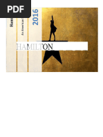 Sinopsis del musical Hamilton | PDF | Alexander Hamilton | Hamilton ...