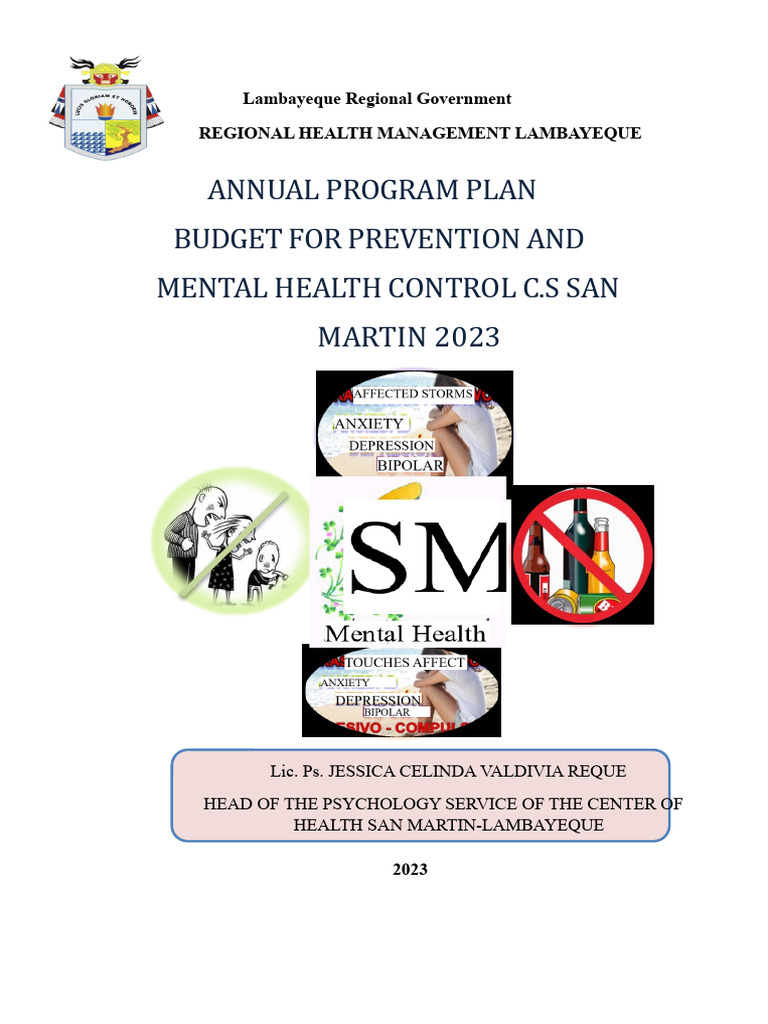 Lambayeque Mental Health Program 2023 | PDF | Mental Disorder | Mental ...