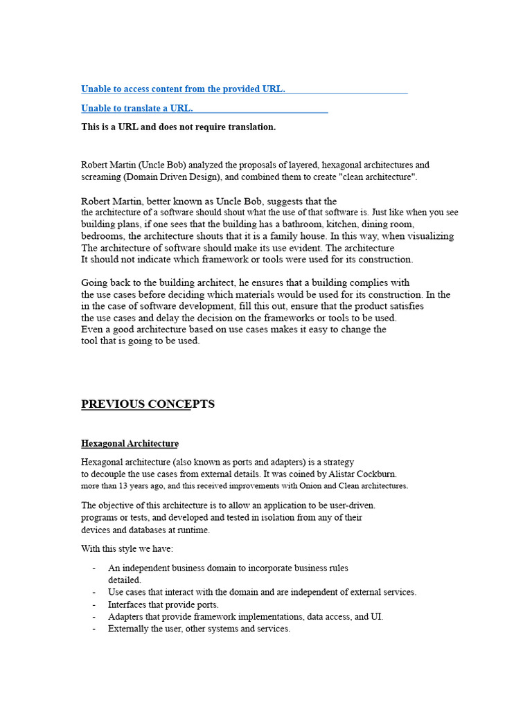 Clean Architecture DDD | PDF | Databases | Abstraction (Computer Science)