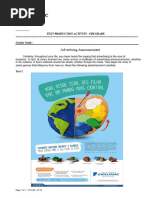 Grade 7 Advertisement Project Guide | PDF | Advertising | Human ...