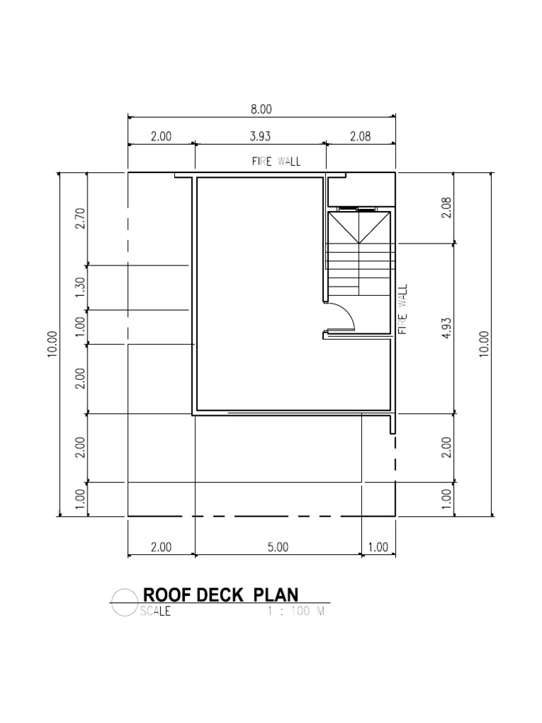 Roof Deck Plan | PDF