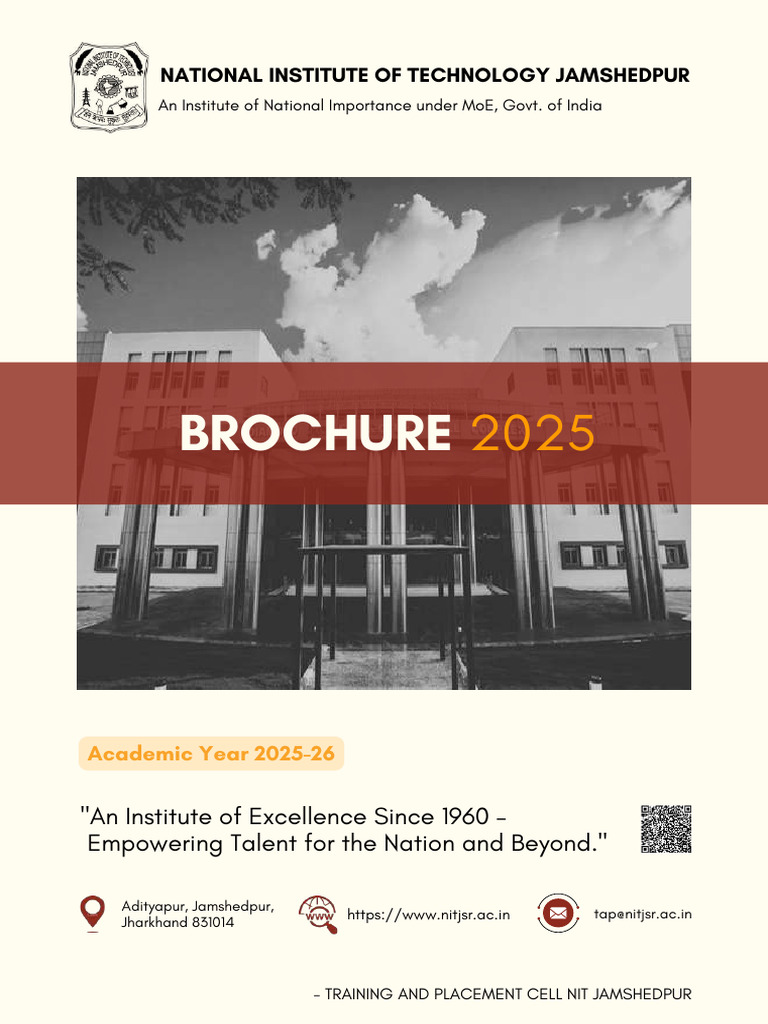 Brochure 2025-26 Compressed | PDF | Engineering | Entrepreneurship