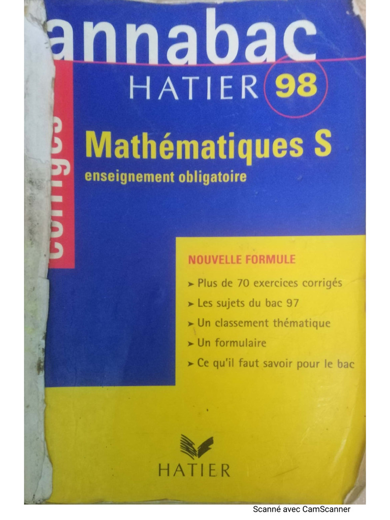 70 Exercices Corrigés Mathématiques Terminale S | PDF