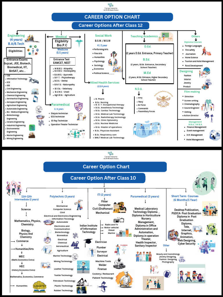 Career Option After 10 & 12 CareerNaksha | PDF | Engineering