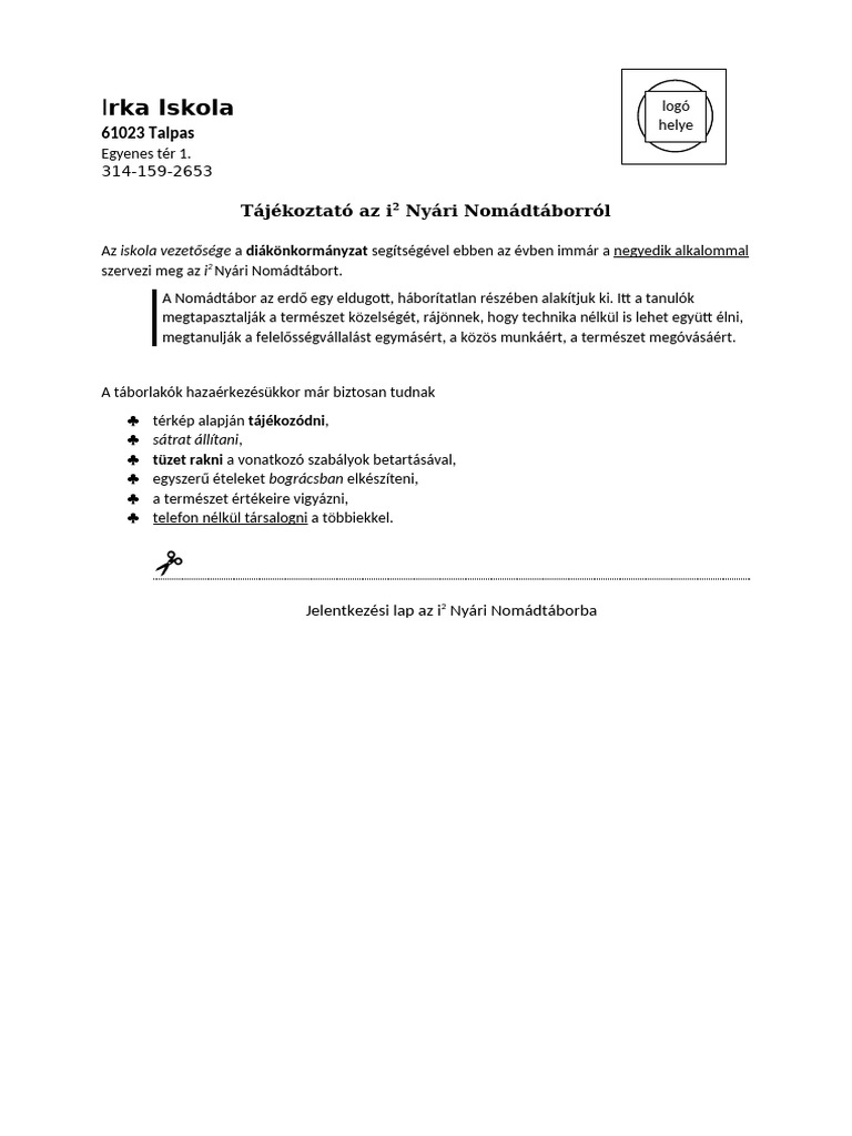 Irka Iskola | PDF