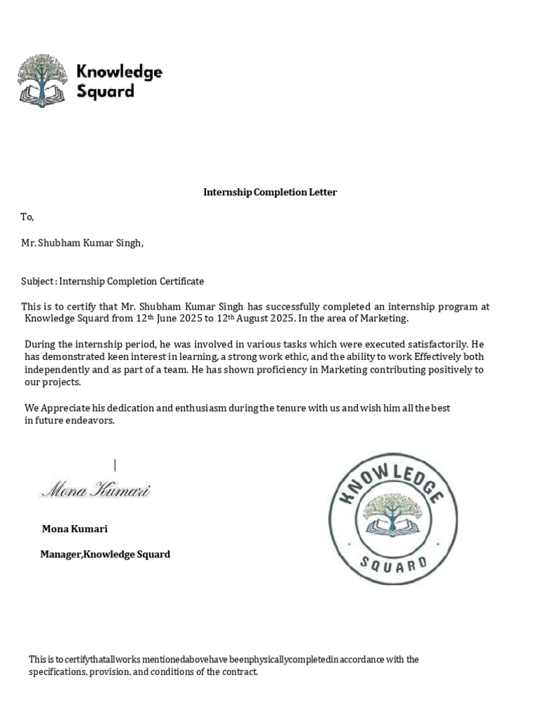 Shubham Kumar Singh | PDF