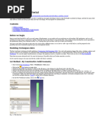 Convert STL to STEP in FreeCAD Tutorial | PDF | Technical Drawing ...
