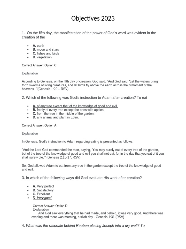 CRK Past QuestionsS | PDF | Saul | Hebrew Bible People