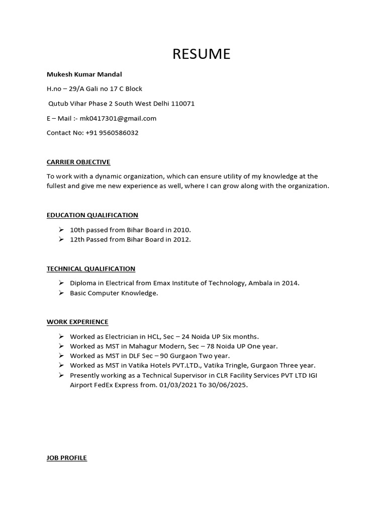 Mukesh VCB Executive - ACME | PDF